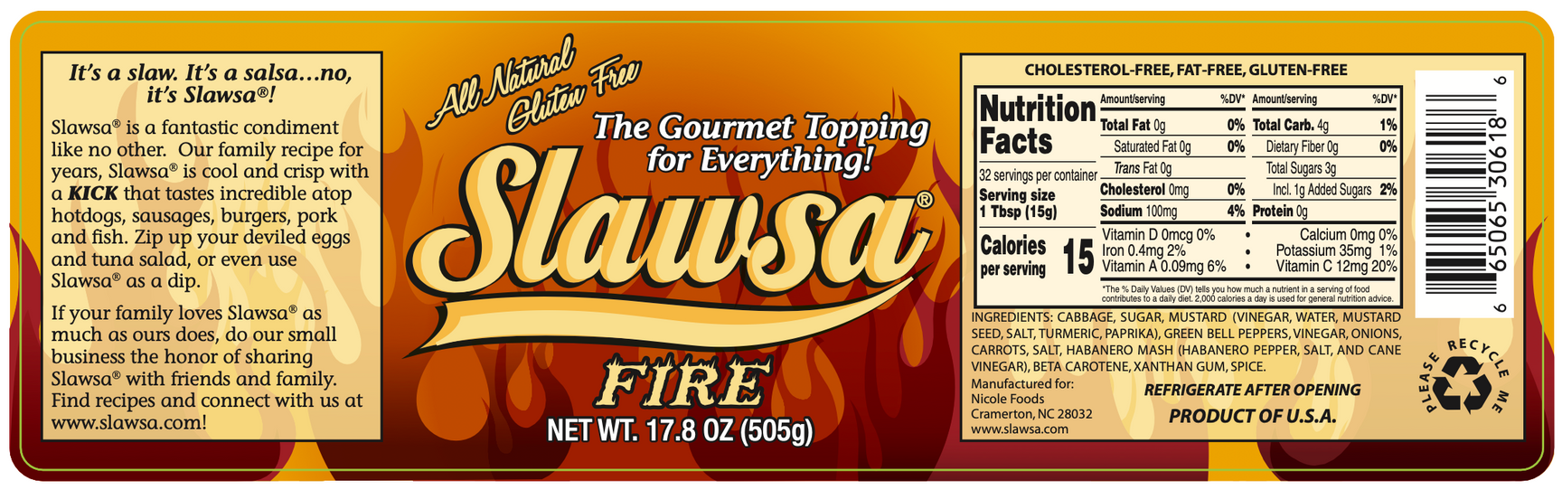 Slawsa - If you top it with Slaw or eat it with Salsa, you'll love it ...